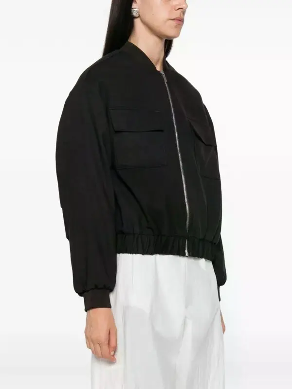NINE:INTHE:MORNING Koral Elasticated-waist Bomber Jacket