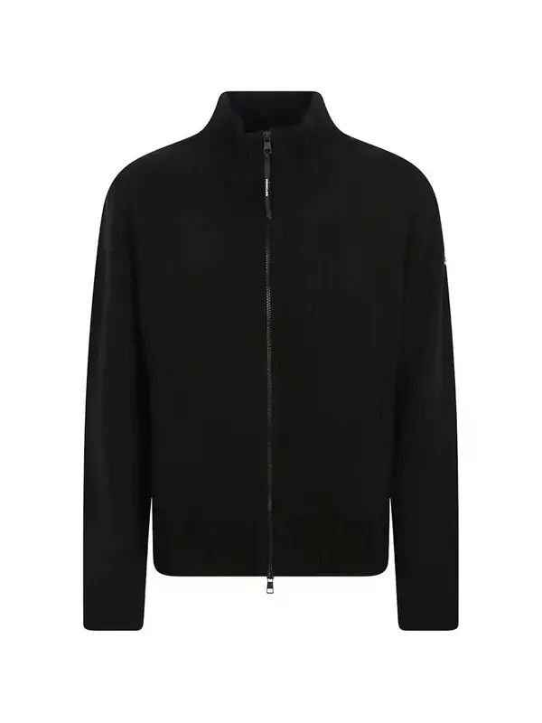 Moncler Logo-patch Zip-up Sweater