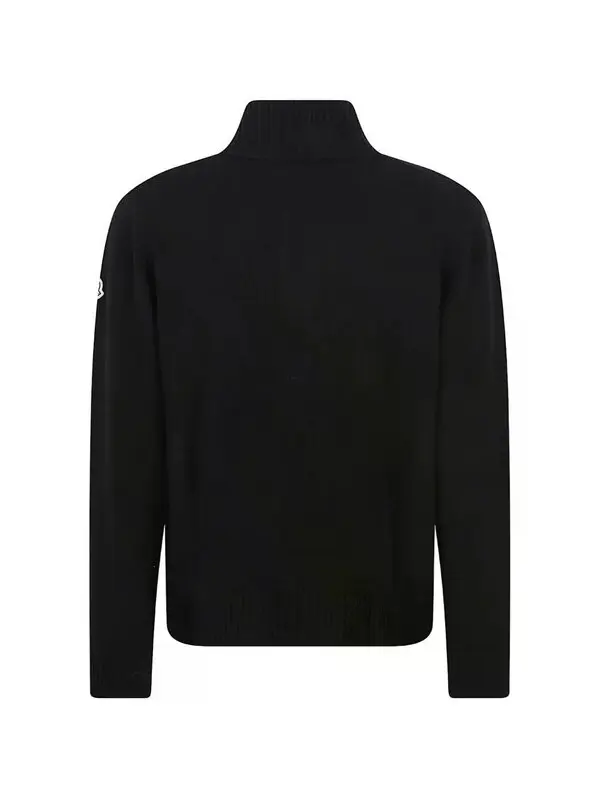 Moncler Logo-patch Zip-up Sweater