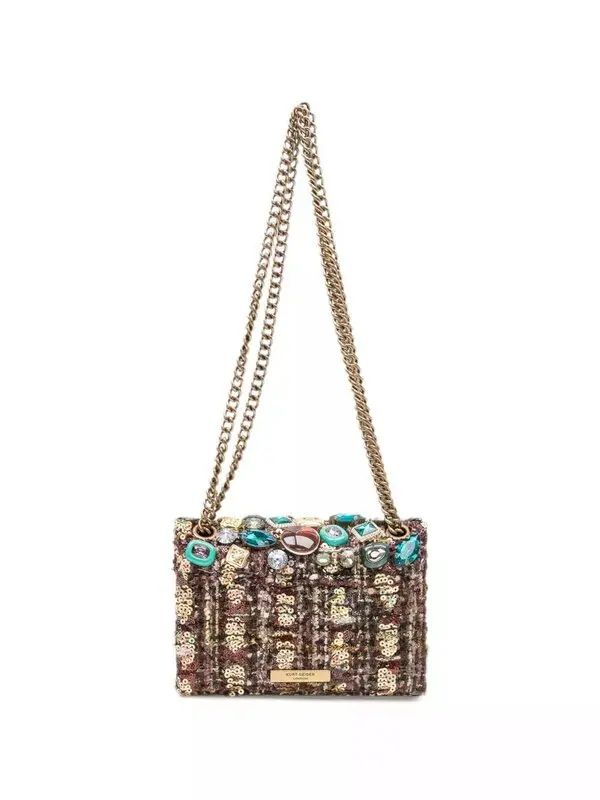 Kurt Geiger Mini Kensington Embellished Clutch Bag