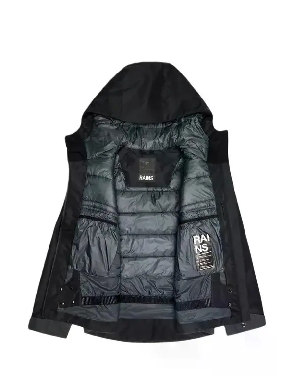 Rains Niseko Colour-block Hooded Jacket