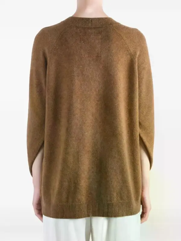 UMA WANG Wrap-detail V-neck Cardigan
