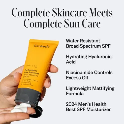 GEOLOGIE Broad-spectrum Spf30 Face Sunscreen - Full Size