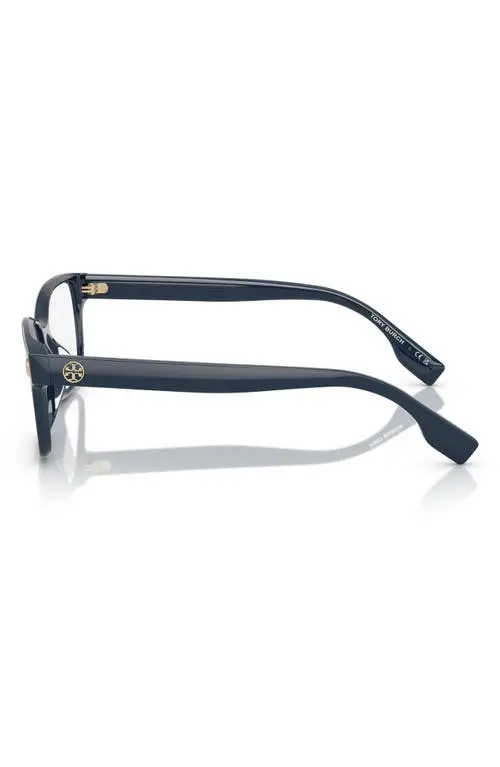 Tory Burch 49mm Rectangle Optical Glasses