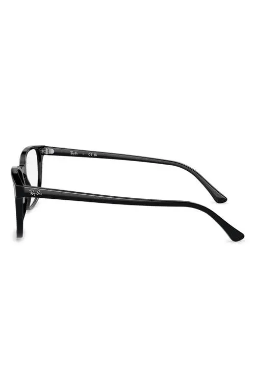 Ray-ban 56mm Rectangle Optical Glasses