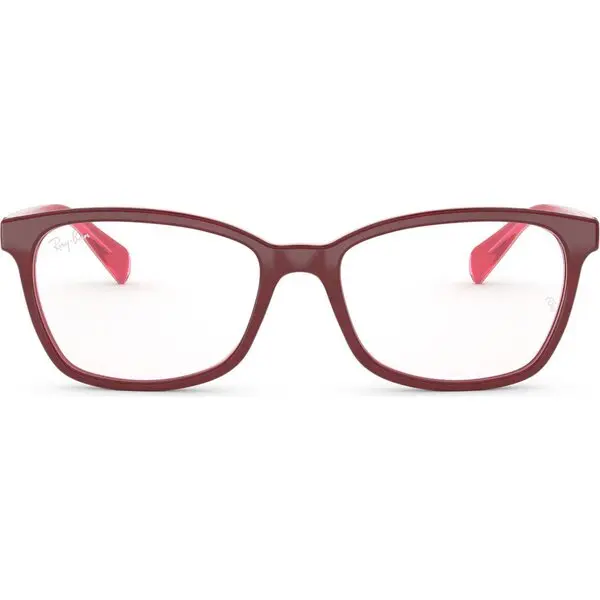 Ray-ban 54mm Butterfly Optical Glasses - Red