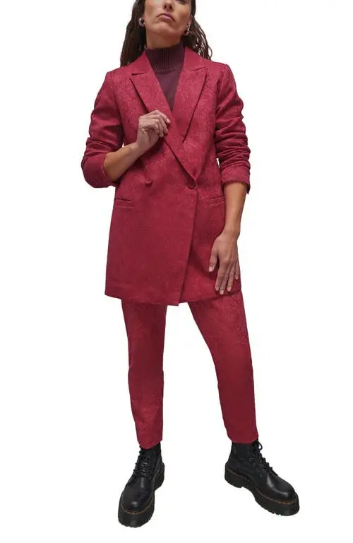 WILFANG The Empower Jacquard Double Breasted Blazer