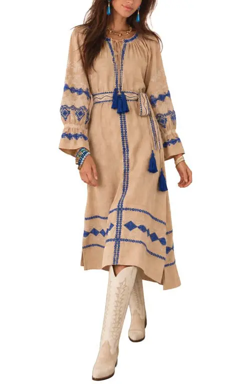 Calypso St. Barth Elysee Dress - Sand