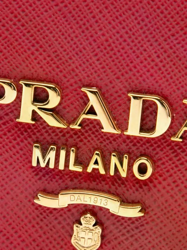 Prada 2013-2026 Saffiano Wallet On Chain Crossbody Bag