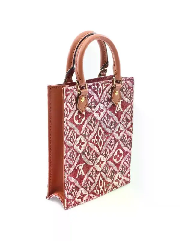 LOUIS VUITTON 2020 Petite Sac Plat Since 1854 Handbag - Red