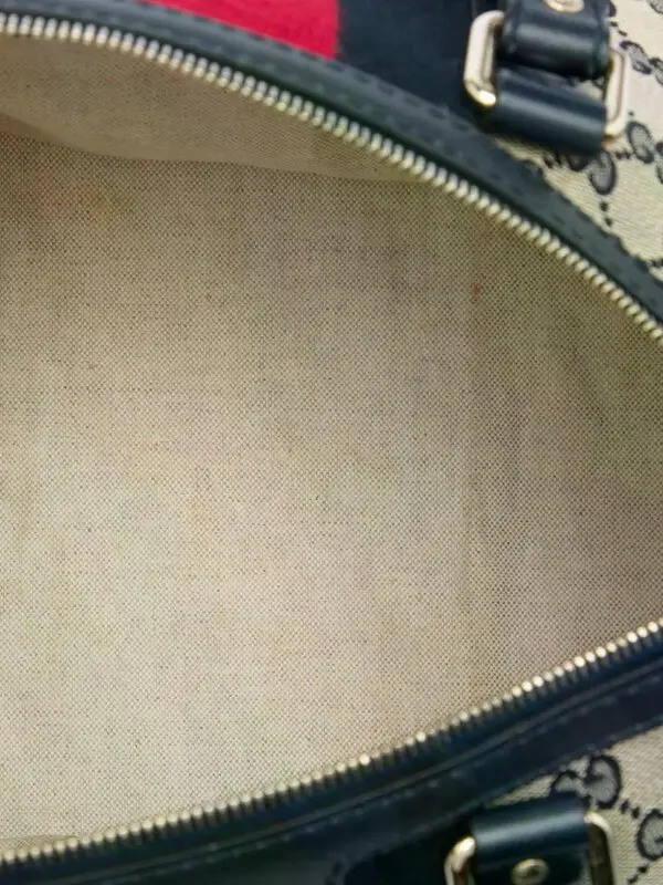 Gucci 2016-2026 Medium Gg Canvas Web Joy Boston Bag Satchel