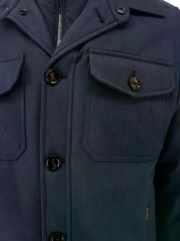 MOORER Button-up Padded Jacket