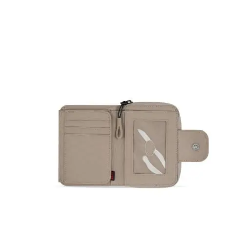 SHERPANI Barcelona Small Bifold Zipper Wallet - Dune