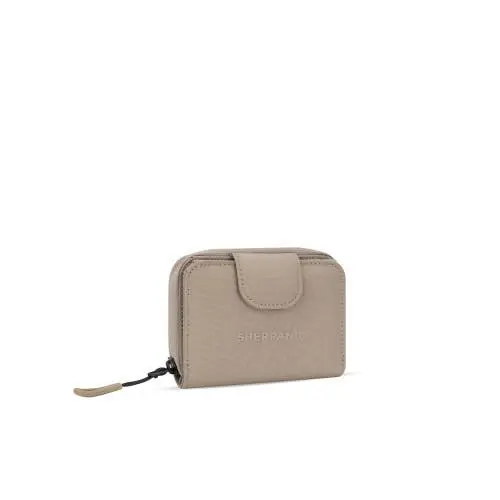 SHERPANI Barcelona Small Bifold Zipper Wallet - Dune
