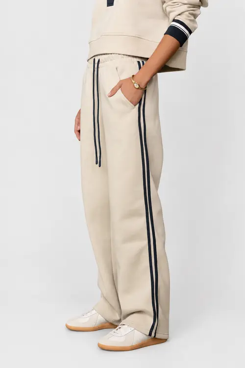 FORE-TÉ CLUB ATTIRE Varsity Sweatpant - Stone