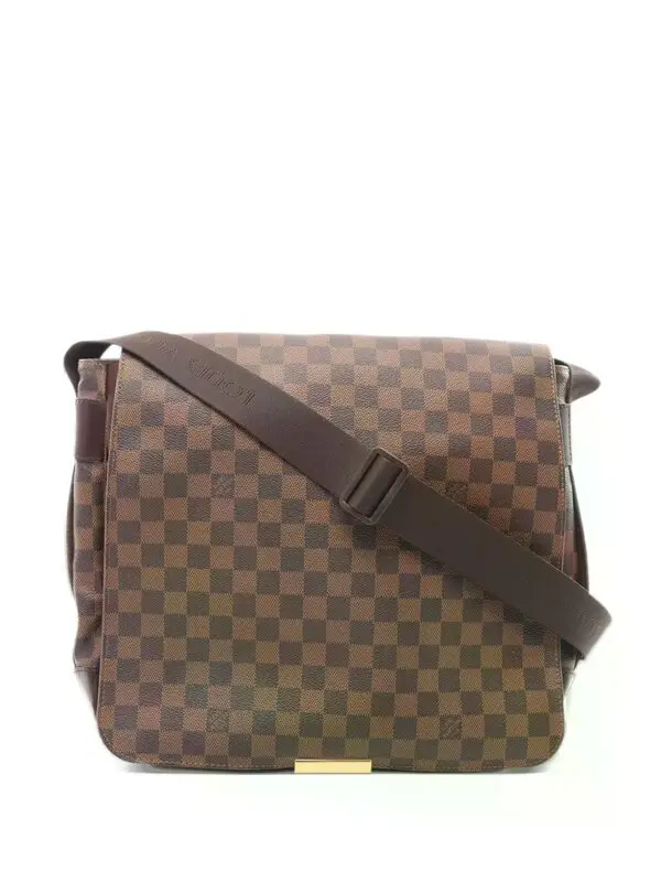 LOUIS VUITTON 2007 Bastille Damier Ebène Shoulder Bag - Brown