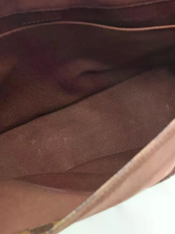 LOUIS VUITTON 2007 Bastille Damier Ebène Shoulder Bag
