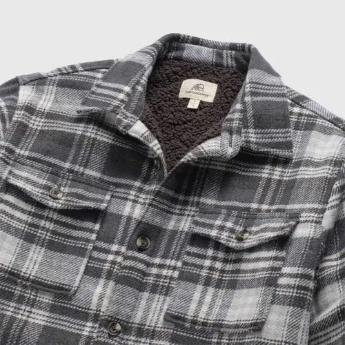 SURFSIDE SUPPLY CO. Skip Plaid Shirt Jacket