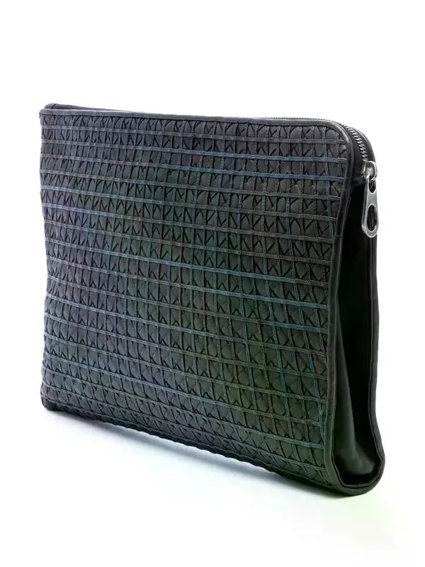 Bottega Veneta 2012-2026 Nappa Intrecciato Stitched Clutch Bag
