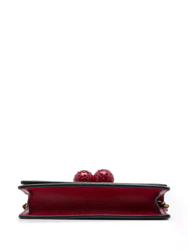 Gucci 2016-2026 Mini Gg Supreme Cherry Crossbody Bag
