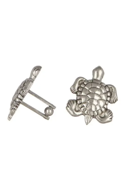 LINK UP Antique Turtle Cufflinks