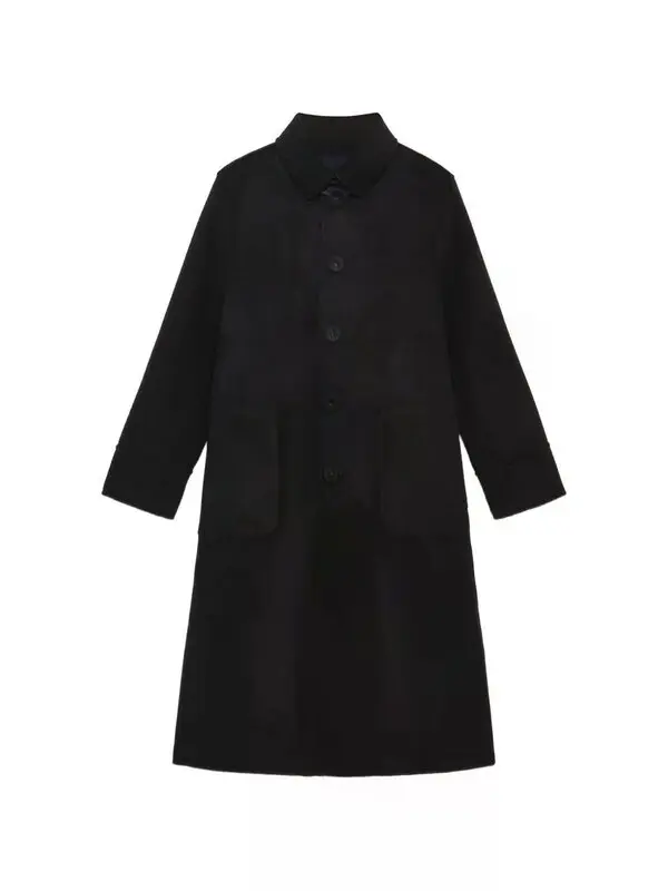 Malìparmi Reversible A-line Coat - Blue