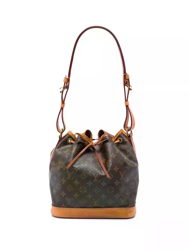 LOUIS VUITTON 2014 Monogram Noe Bb Bucket Bag - Brown