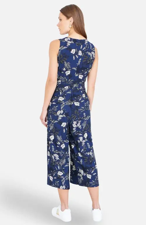 YUMI Leaf Culotte Jumpsuit