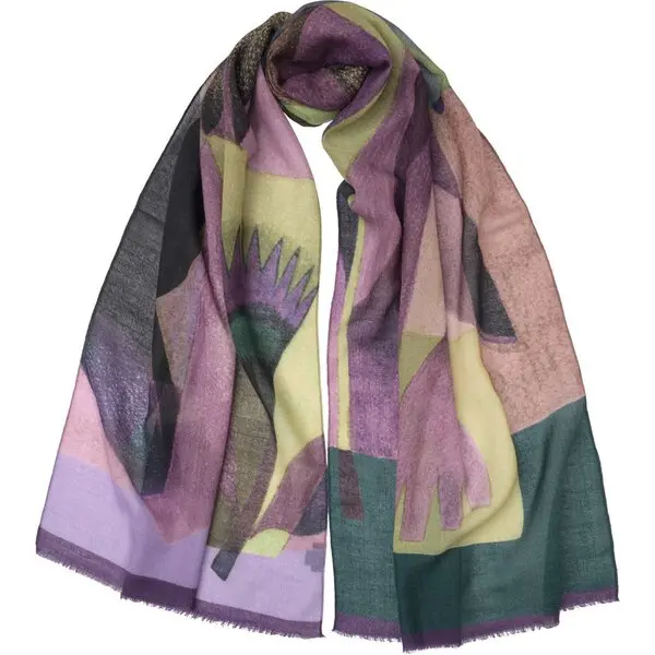 ELIZABETTA Betinawool Scarf - Plum