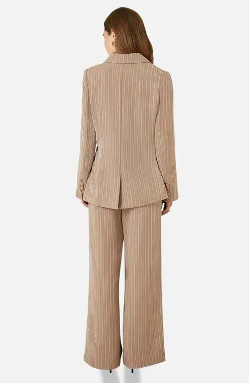 YUMI Pinstripe Blazer
