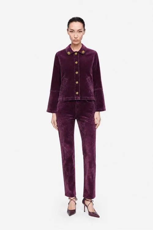 NOCTURNE Straight Leg Corduroy Trousers