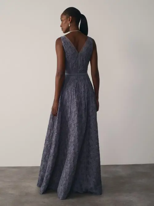 The Fold Lorenne Maxi Lace Gown
