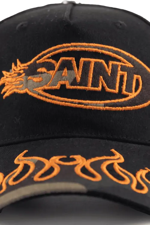 FLY BY NIGHT Kaleb Flame Saint Trucker Hat