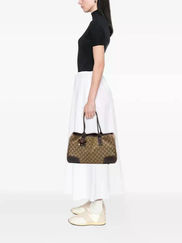 Gucci 2016-2026 Gg Canvas Princy Tote Bag - Neutrals
