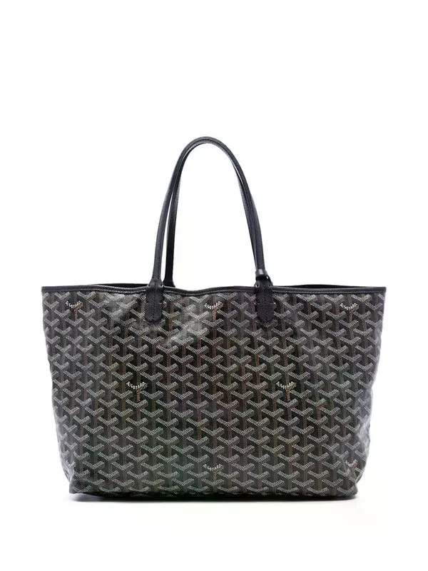 Goyard 2018 Goyardine Saint Louis Pm Tote Bag - Black