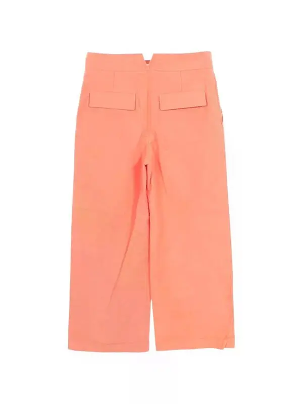 Hermès 2010s Sellier Button Trousers