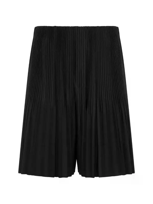 Issey Miyake Pleated Shorts - Black