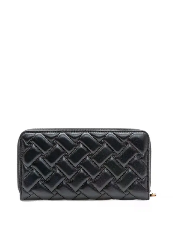 Kurt Geiger Quilted Eagle-plaque Wallet