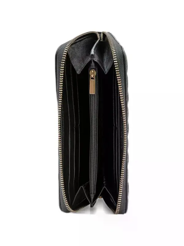Kurt Geiger Quilted Eagle-plaque Wallet
