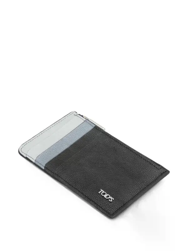 TOD'S Zipped Card Holder In Leather