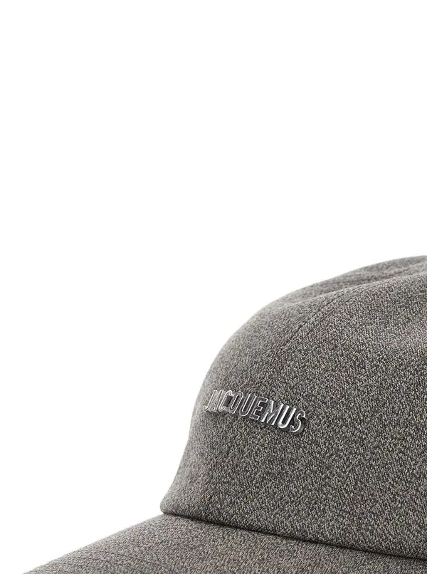 Jacquemus Cap With Visor In Fabric For