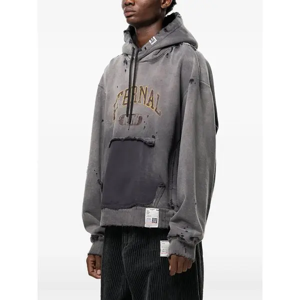 Mihara Yasuhiro Grey Sweaters & Knitwear Hoodies