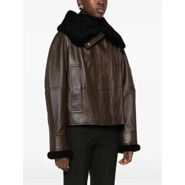 Sportmax Jackets Leather Jackets