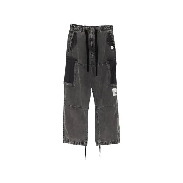 Mihara Yasuhiro Grey Trousers Wide-leg Trousers