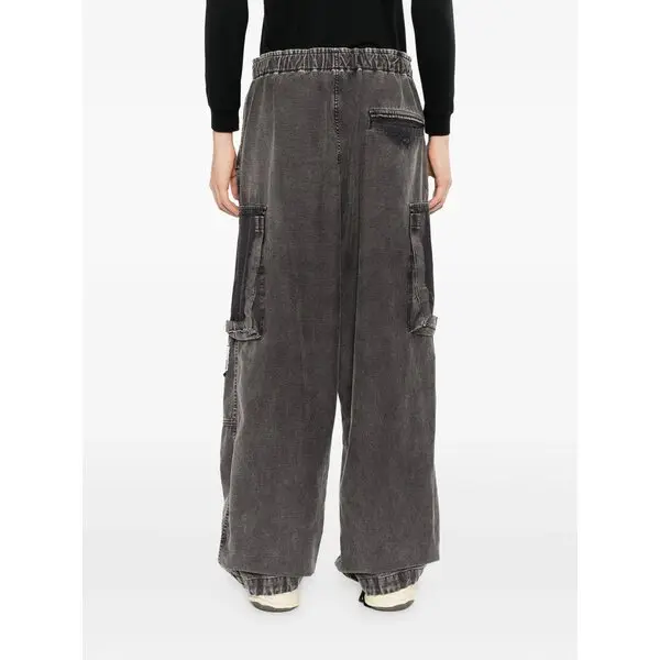 Mihara Yasuhiro Grey Trousers Wide-leg Trousers