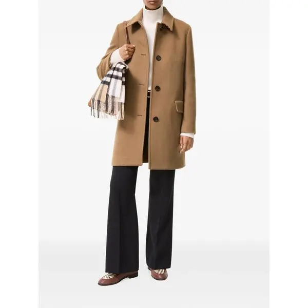 Burberry Coats Single Breasted Coats