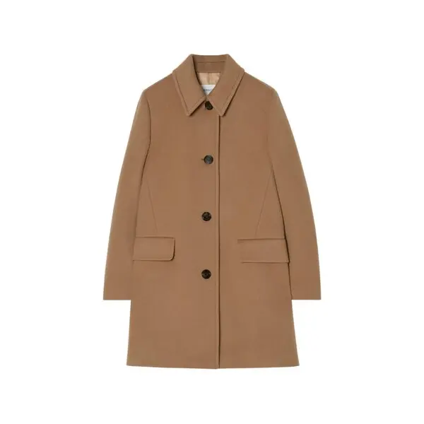 Burberry Coats Single Breasted Coats - Brown