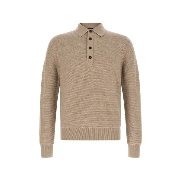 Zegna Neutrals Sweaters & Knitwear Jumpers