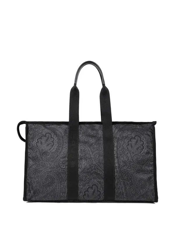 Etro Large Arnica Travel Bag With Paisley Print