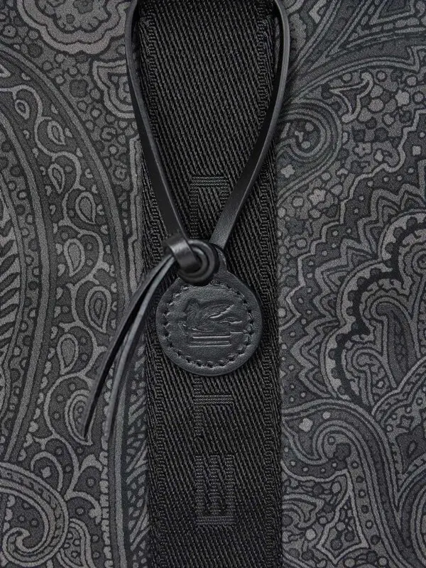 Etro Large Arnica Travel Bag With Paisley Print